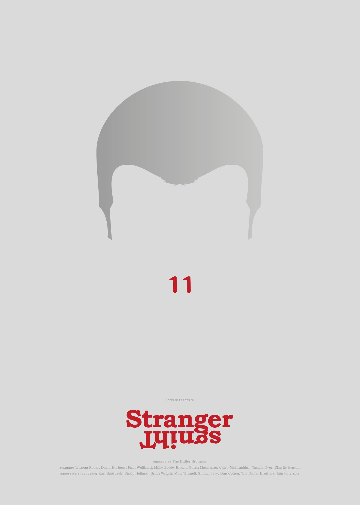 Minimal poster for Stranger Things | Scrolller