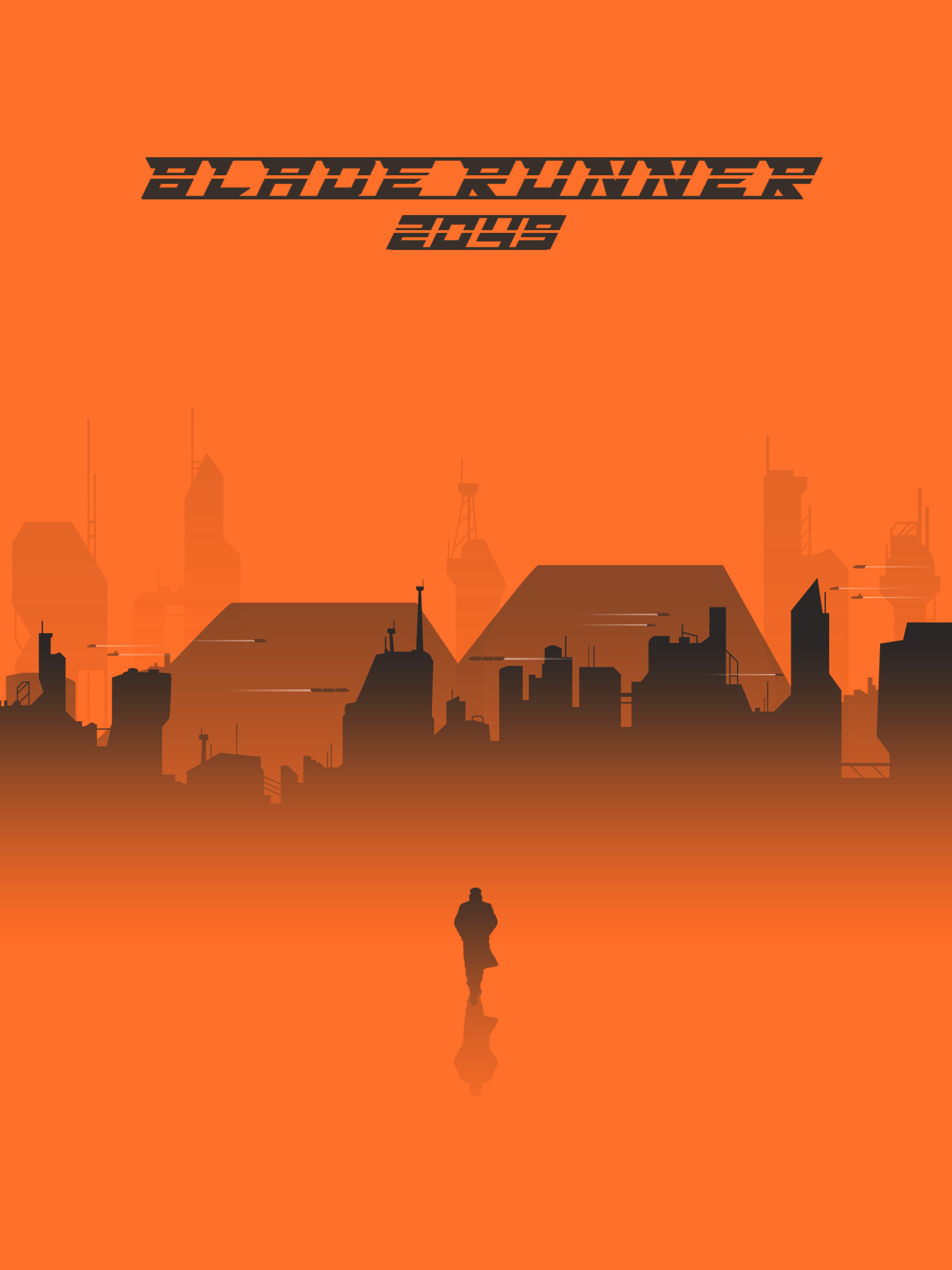 Minimalist Blade runner 2049 poster I made. | Scrolller