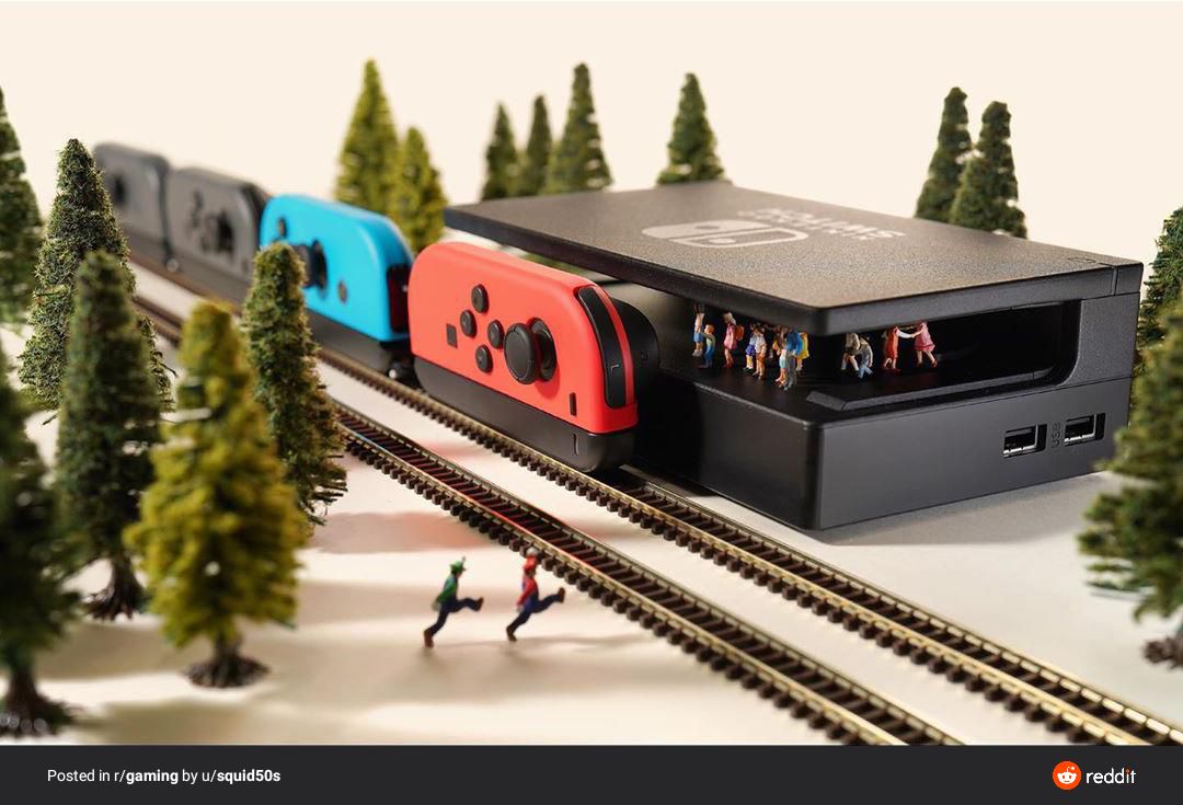 Thanks, I love Nintendo Switch trains | Scrolller