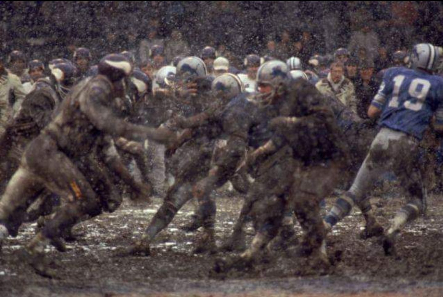 Minnesota Vikings Vs Detroit Lions At Tiger Stadium 1971 Scrolller