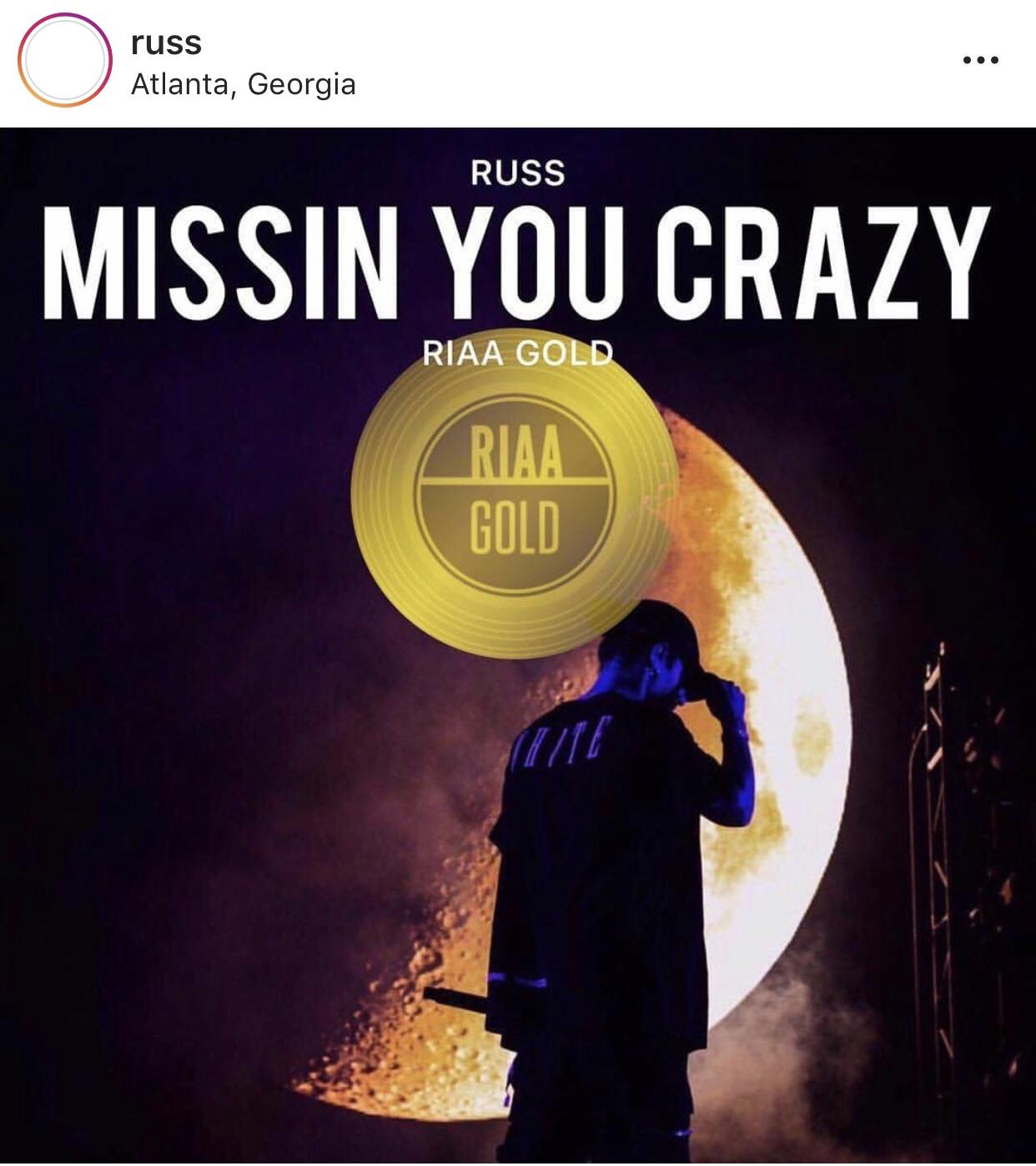 Missing You Crazy goes Gold | Scrolller