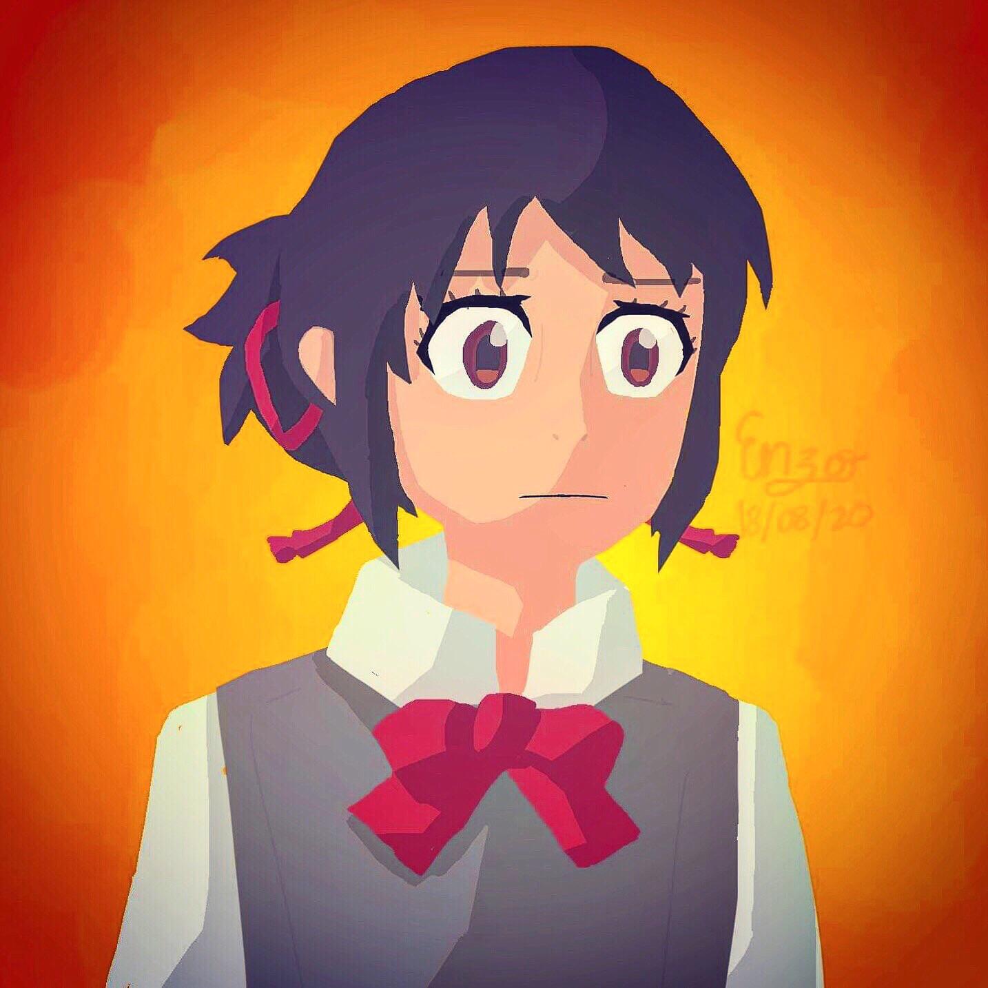 Mitsuha drawing | Scrolller