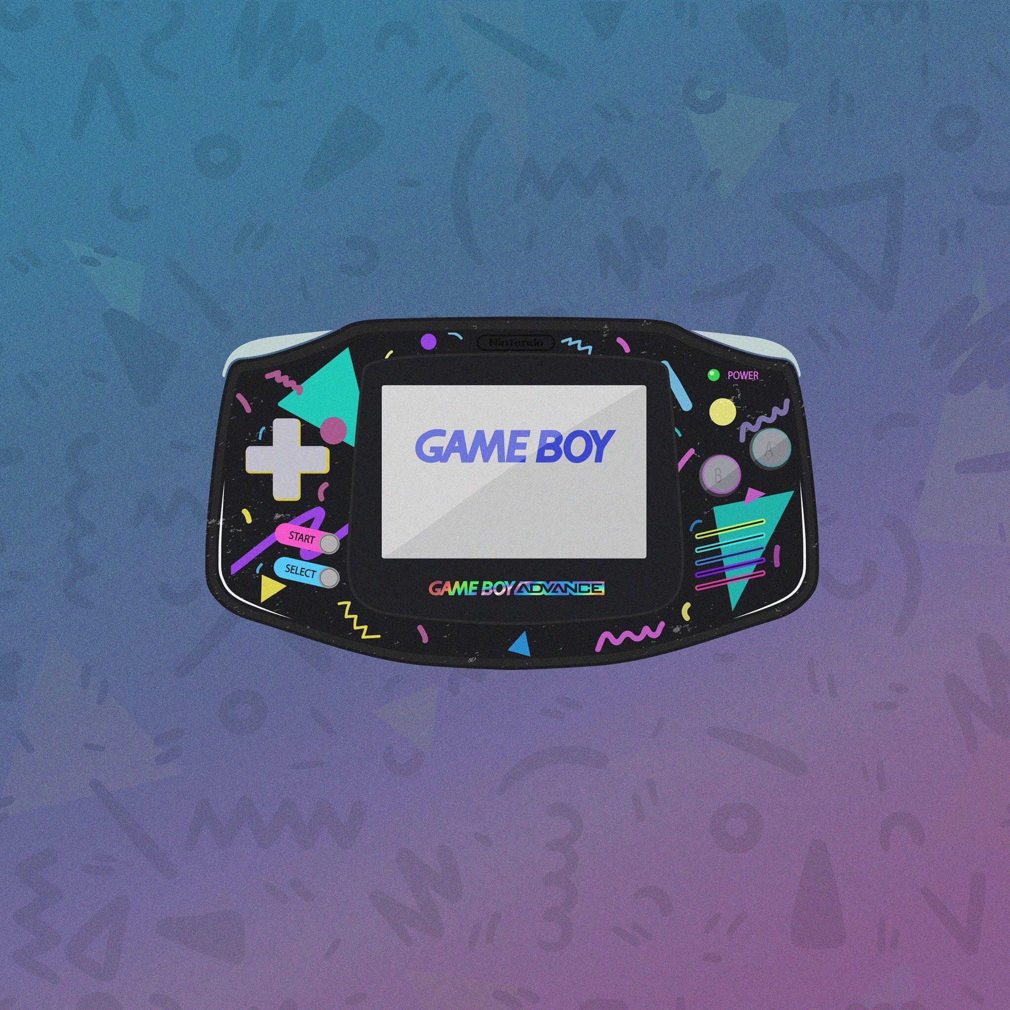 mizucat design gameboy illustration | Scrolller