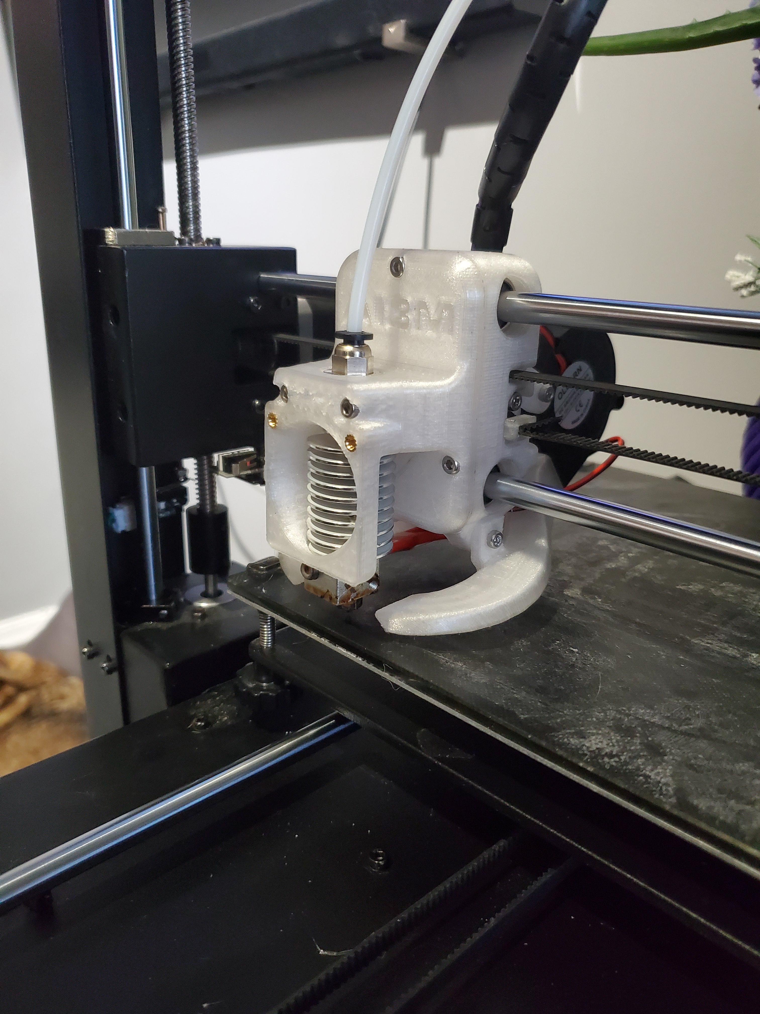 Mk4 X-Carriage progress. Noctua fan coming in tomorrow. Lots of optimization and ultra fine ...