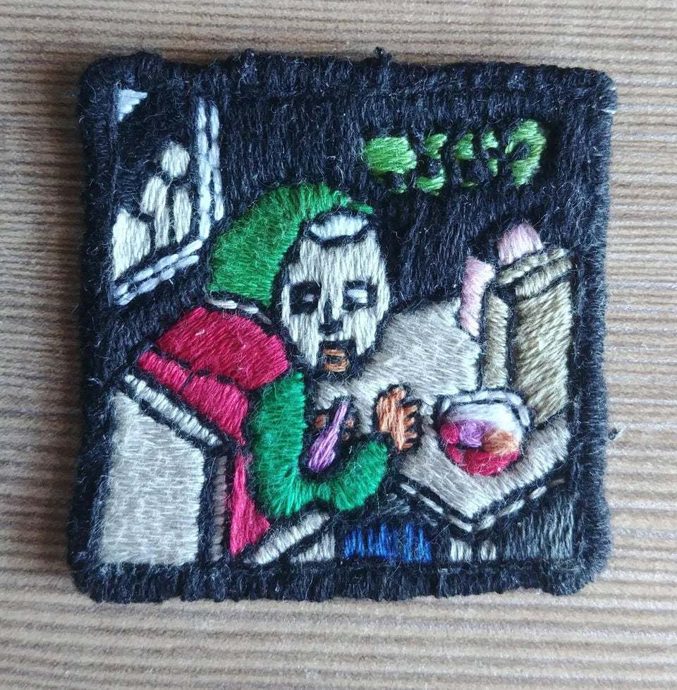 MM...FOOD embroidery patch I made | Scrolller