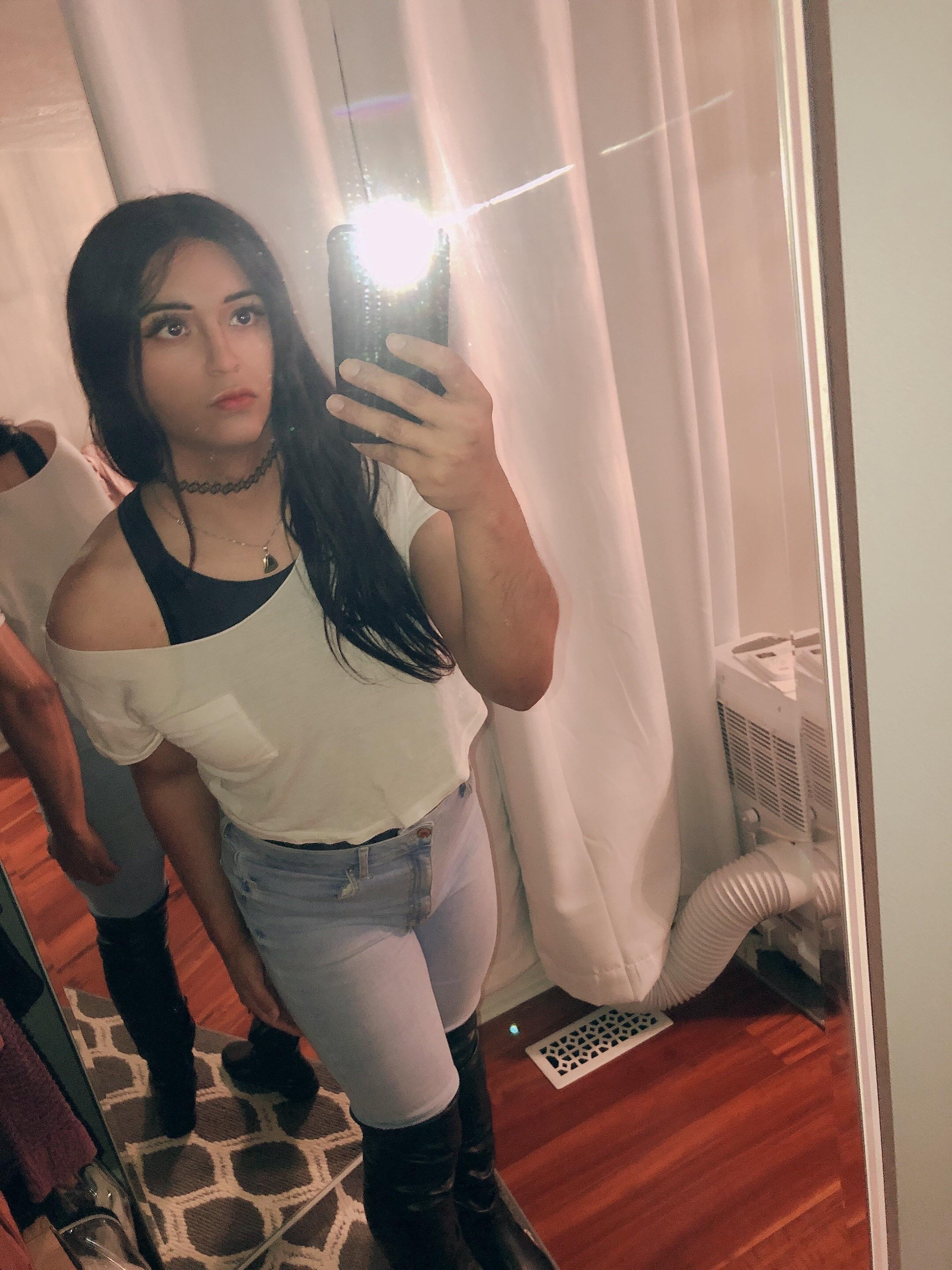 Moar? 👀👖 jeans and shirt | Scrolller