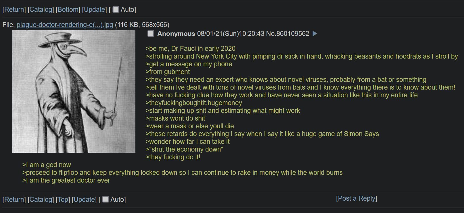 Modern Day Plague Doctor | Scrolller