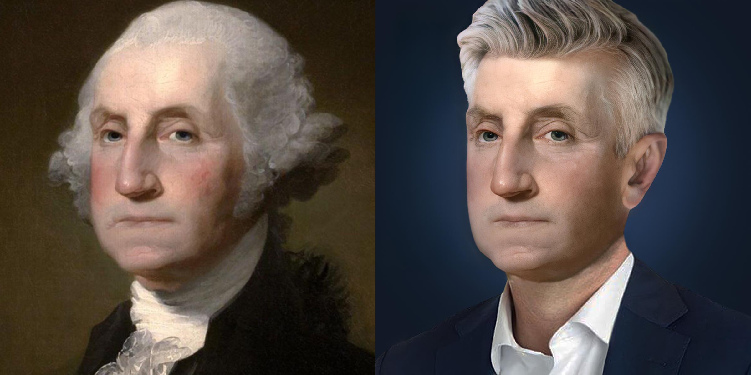 Modern George Washington | Scrolller