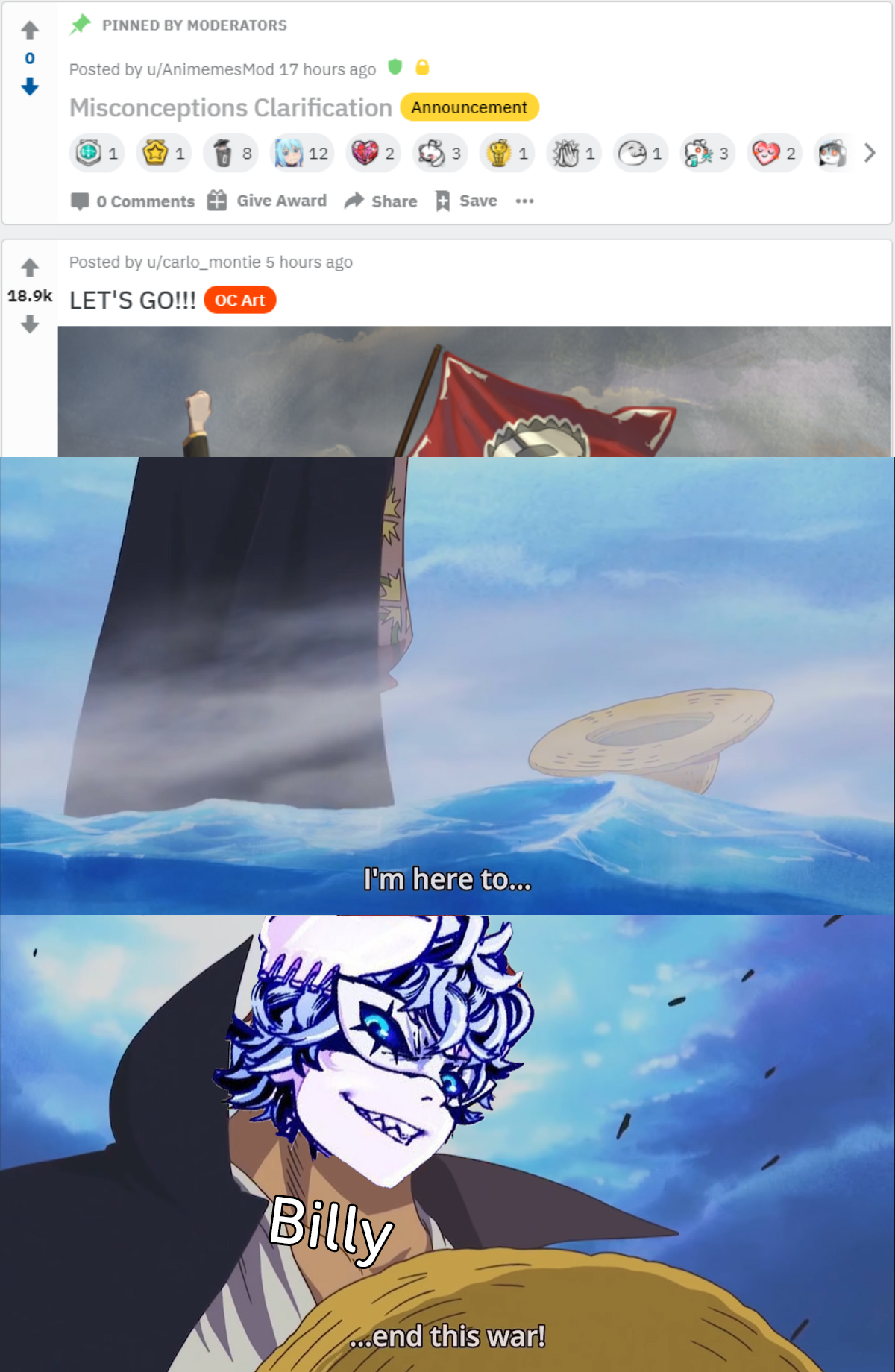 Mods aren't ready for Billy | Scrolller