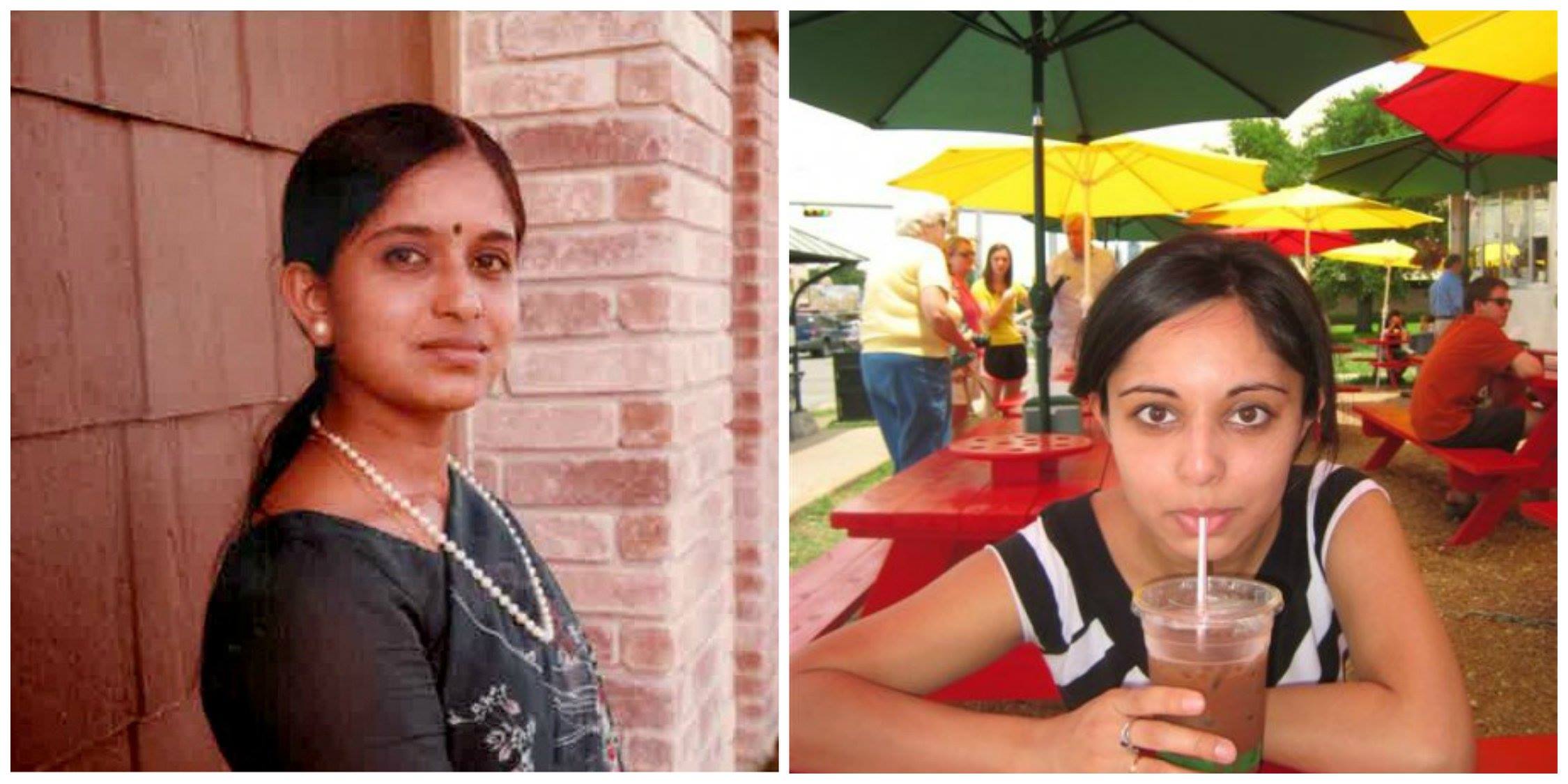 Mom in India pregnant with me 1982, me at the same age in Texas | Scrolller
