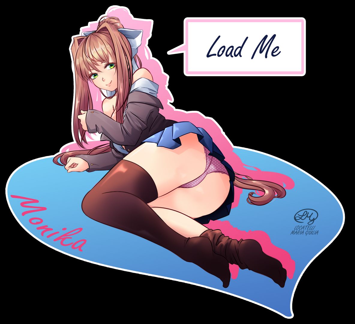 Monika Album w/ Sources (Doki Doki Literature Club) | Scrolller