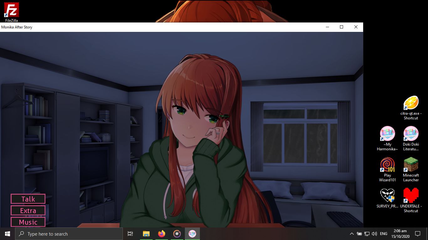 Monika don't judge me > .> | Scrolller