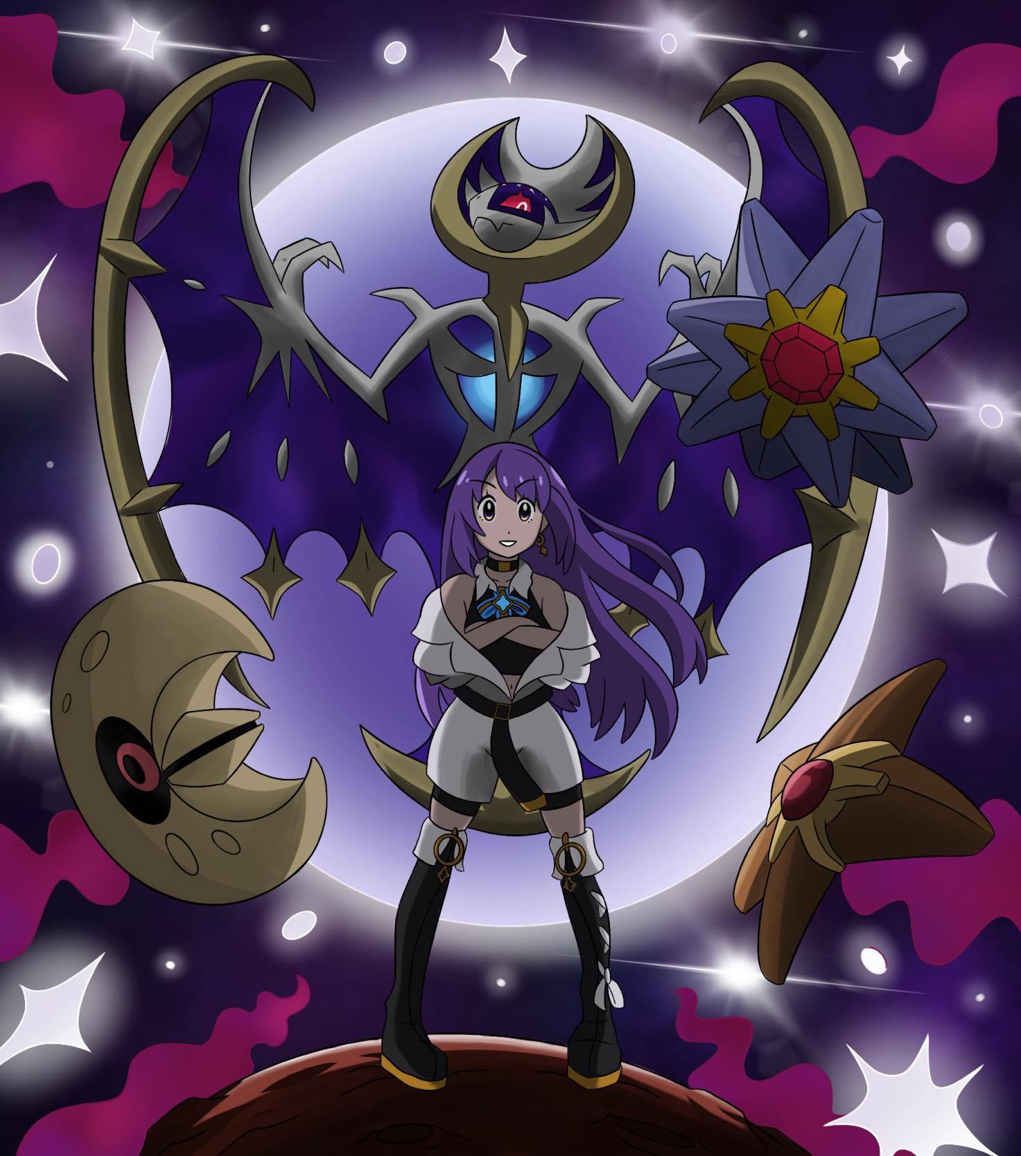 Moona x Pokemon (By Maru's Circle) | Scrolller