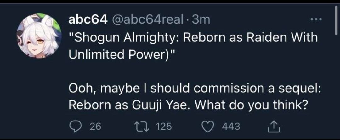 More lore crumbs? Abc64 | Scrolller