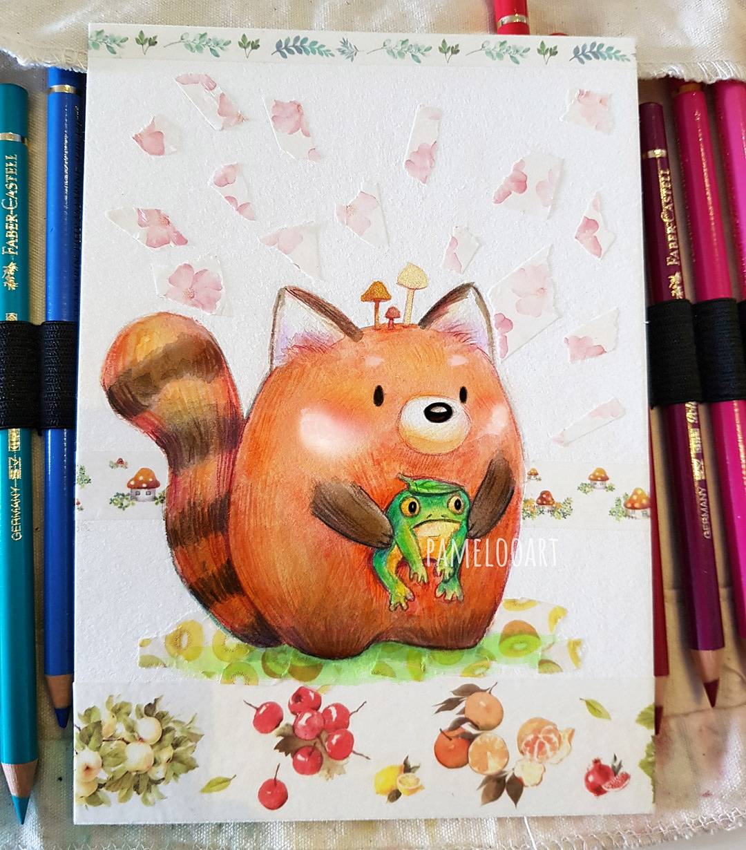 More of my red panda art! | Scrolller