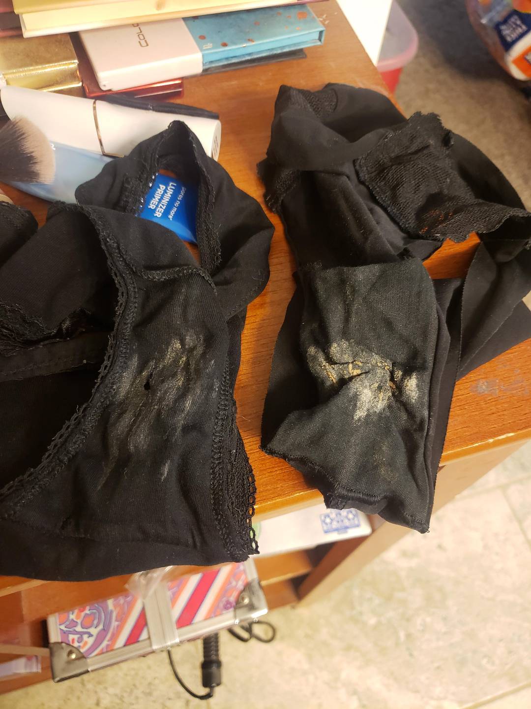 More of my stepdaughters dirty panties for a treat this morning | Scrolller