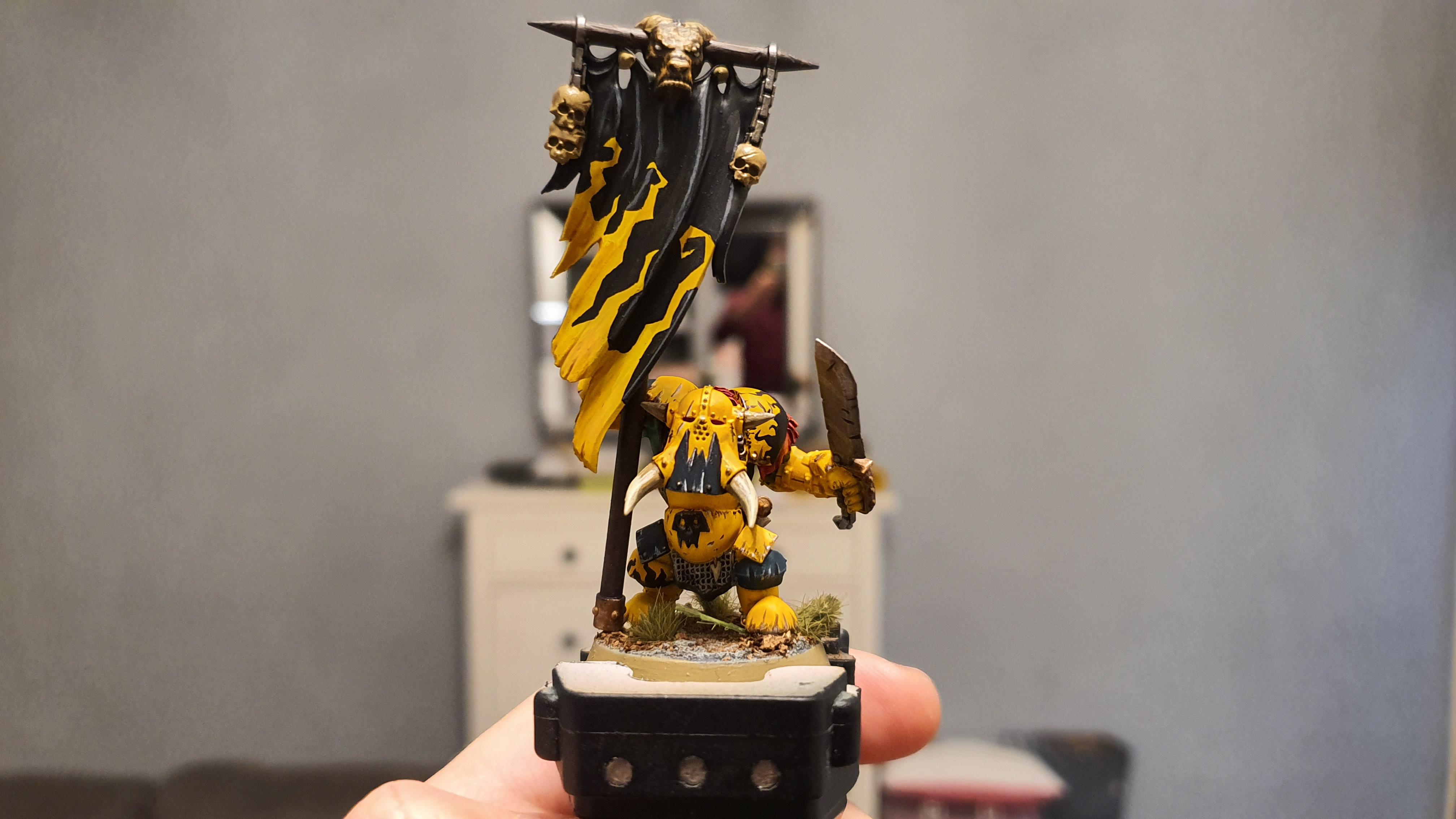 More WIP of my first ever ork! | Scrolller