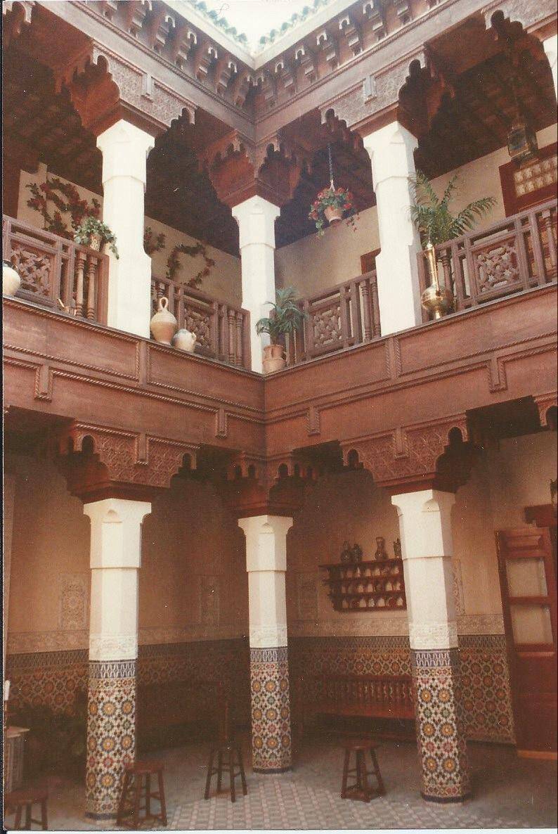 Morocco Courtyard (October 1986). One of the most immersive designs in the World Showcase ...