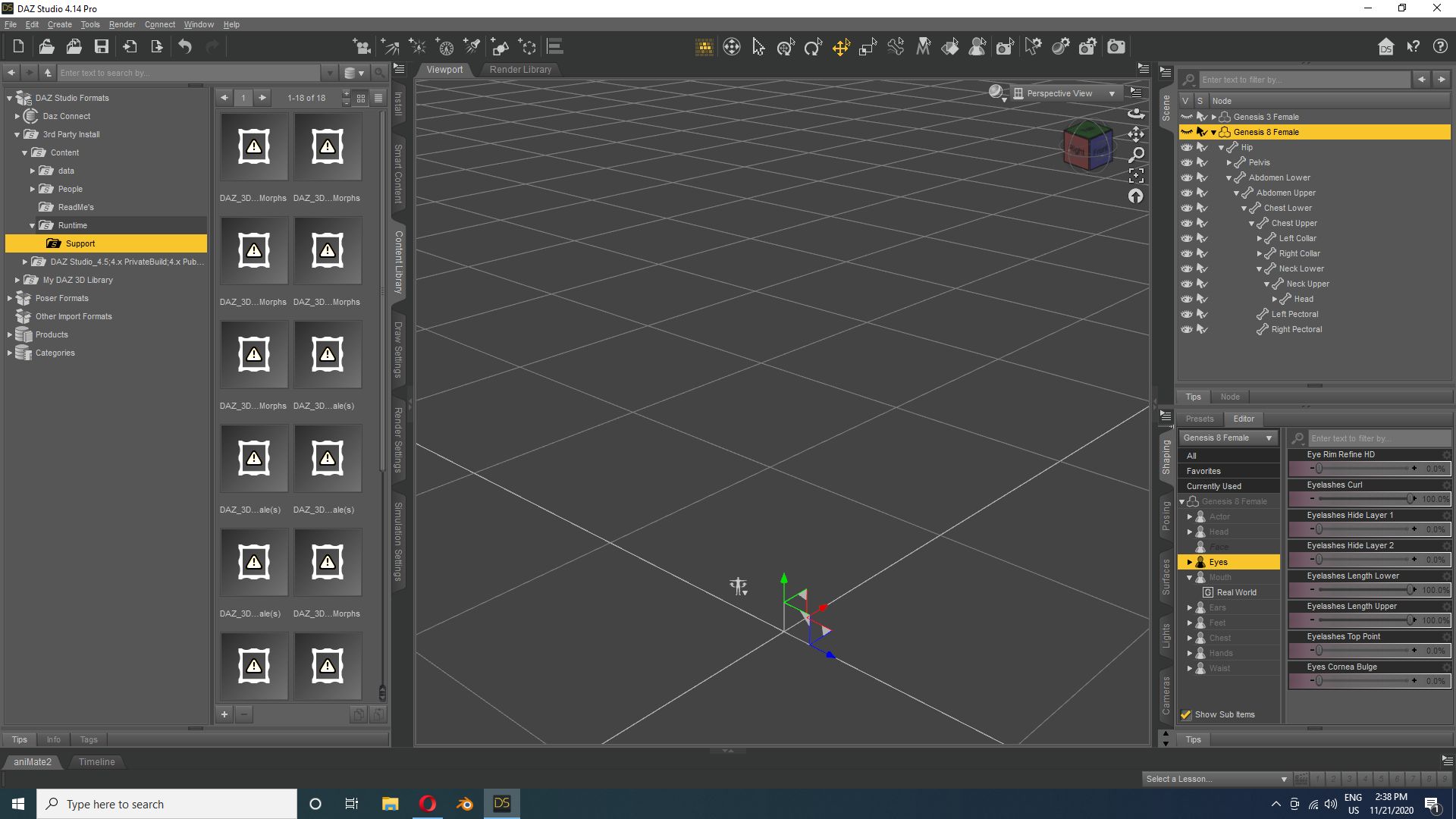 Morph Loading Issue Scrolller