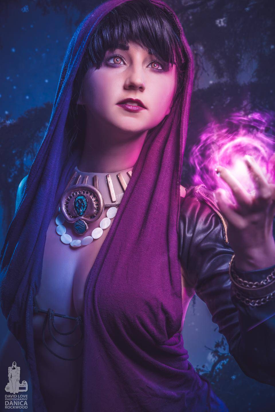 Morrigan: Danica's first cosplay photo. | Scrolller