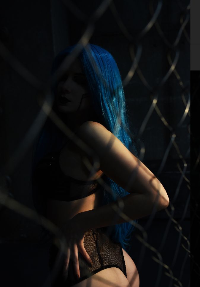 Most interesting things are hidden in the darkness ~ Cyberpunk OC by Evenink_cosplay | Scrolller