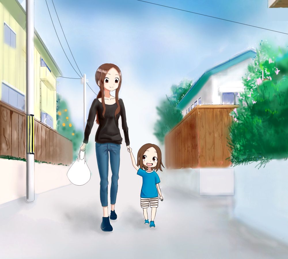 Mother And Daughter Scrolller