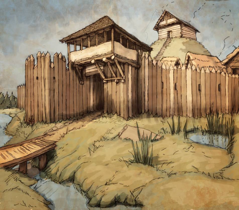 Motte and Bailey by Johnathan B. Good | Scrolller