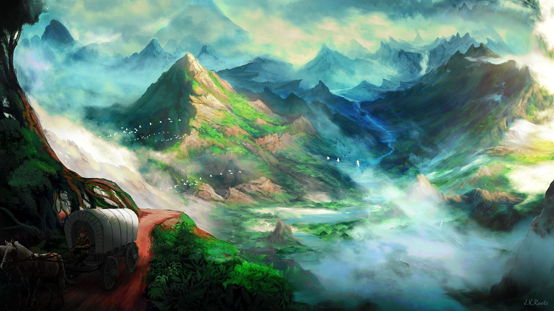 Mountain Path by Johannes Roots | Scrolller