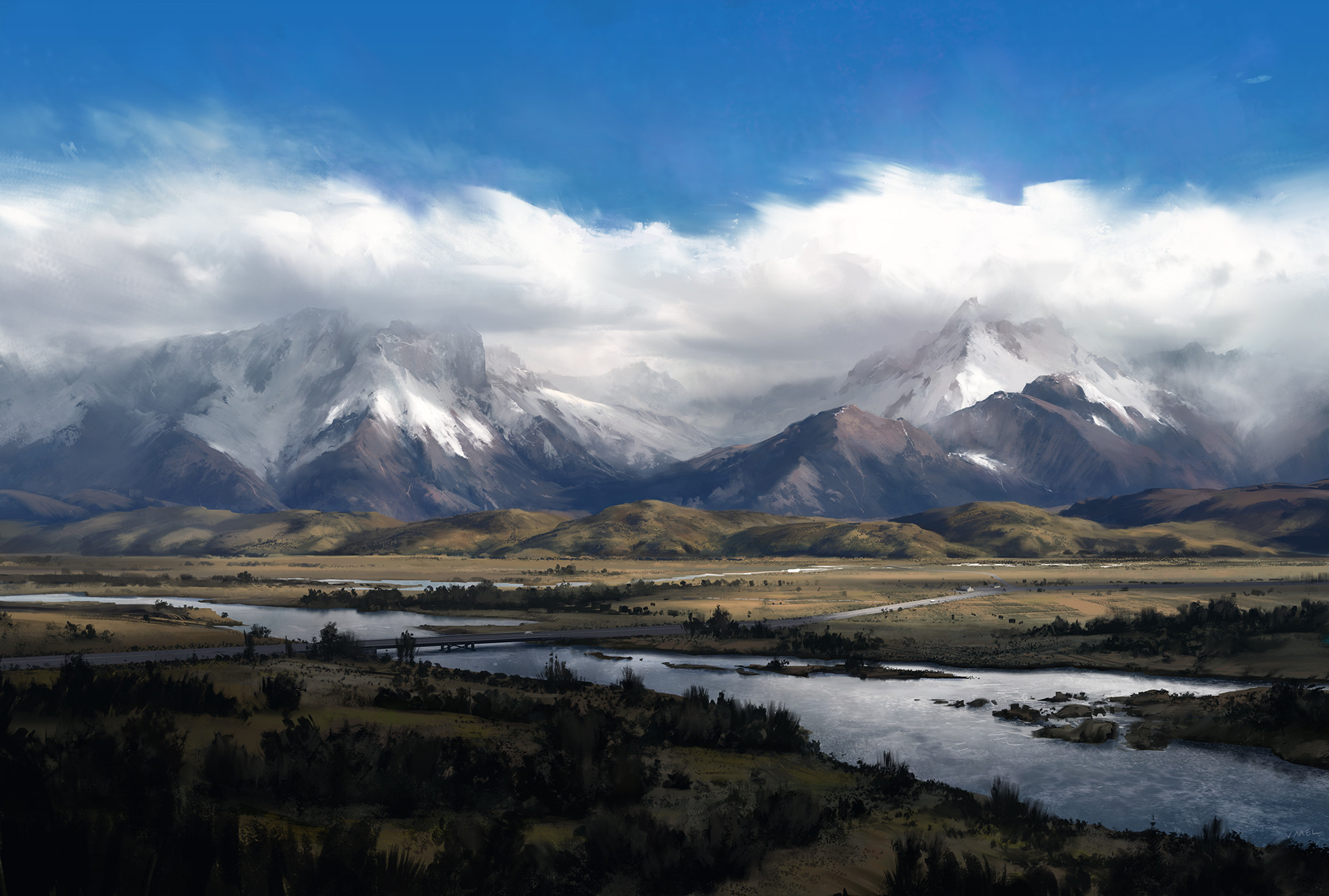 Mountain Range by Vlad Mel | Scrolller