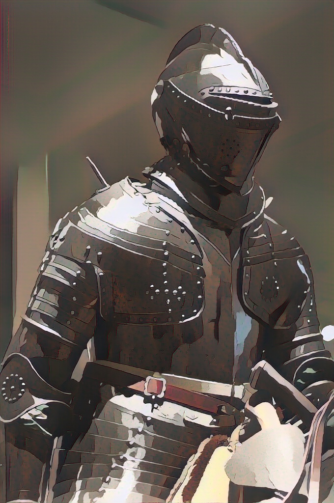 Mounted Knight | Royal Armouries, Leeds Stylized | Scrolller