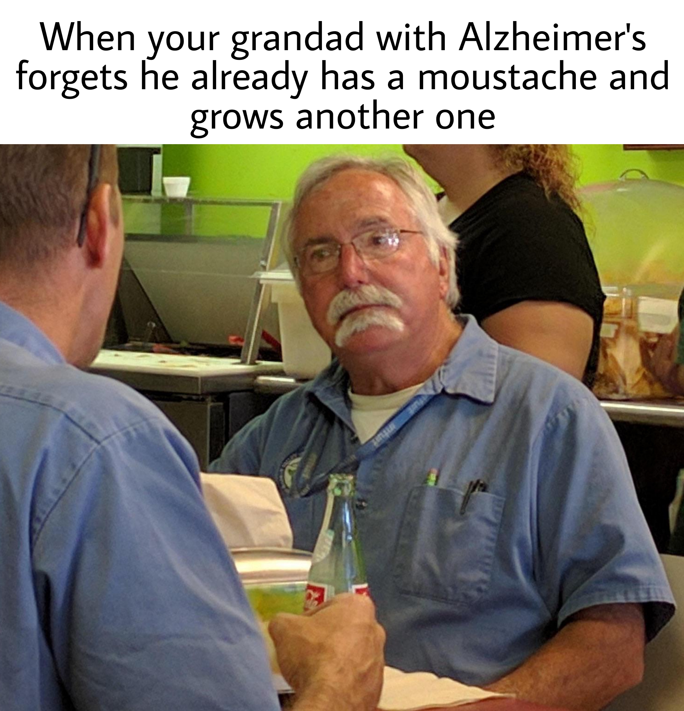 Moustache x 2 | Scrolller