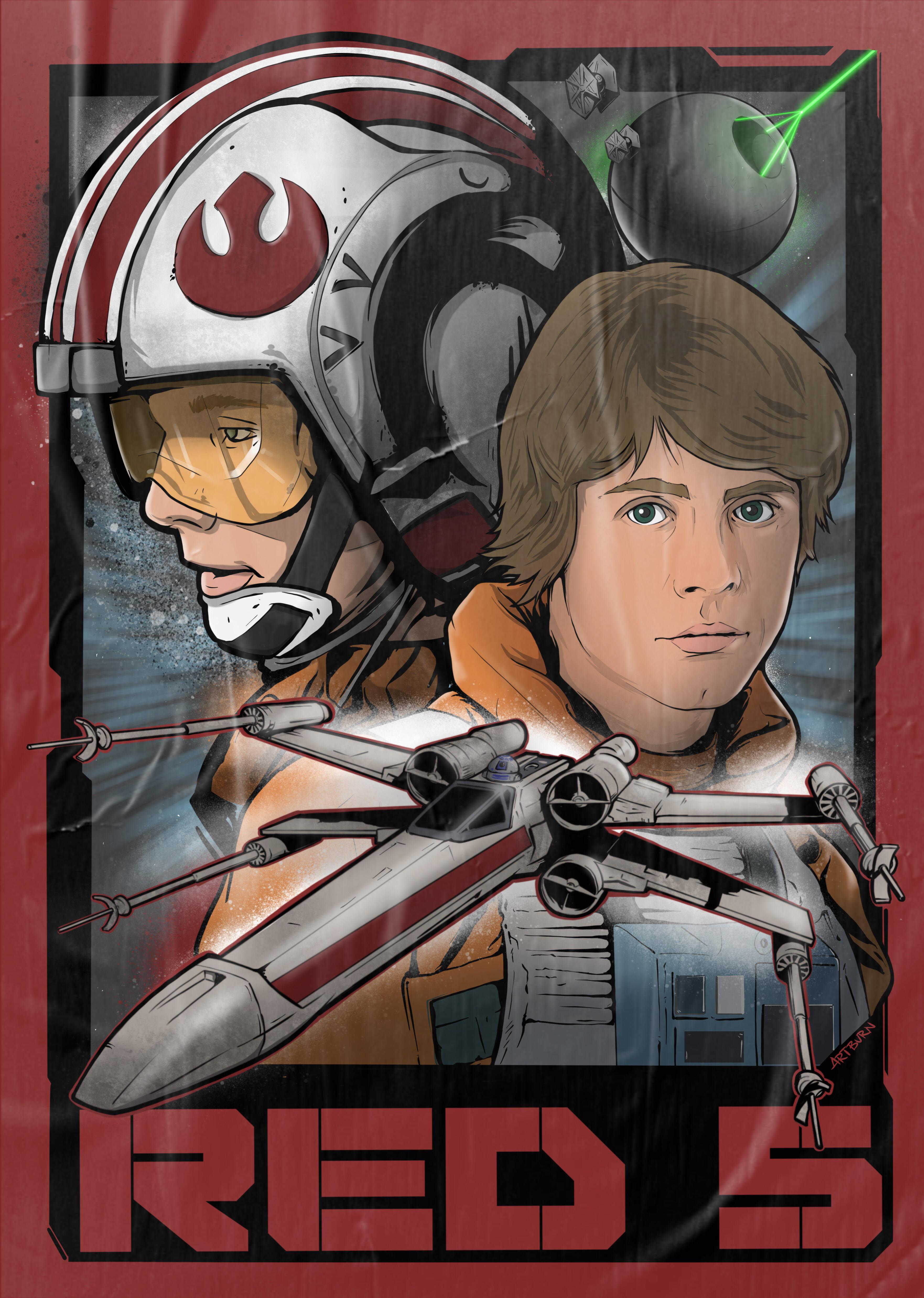 Movie poster concept “Red 5”, artburn.design | Scrolller