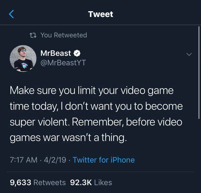 Mr Beast, an absolute madlad | Scrolller