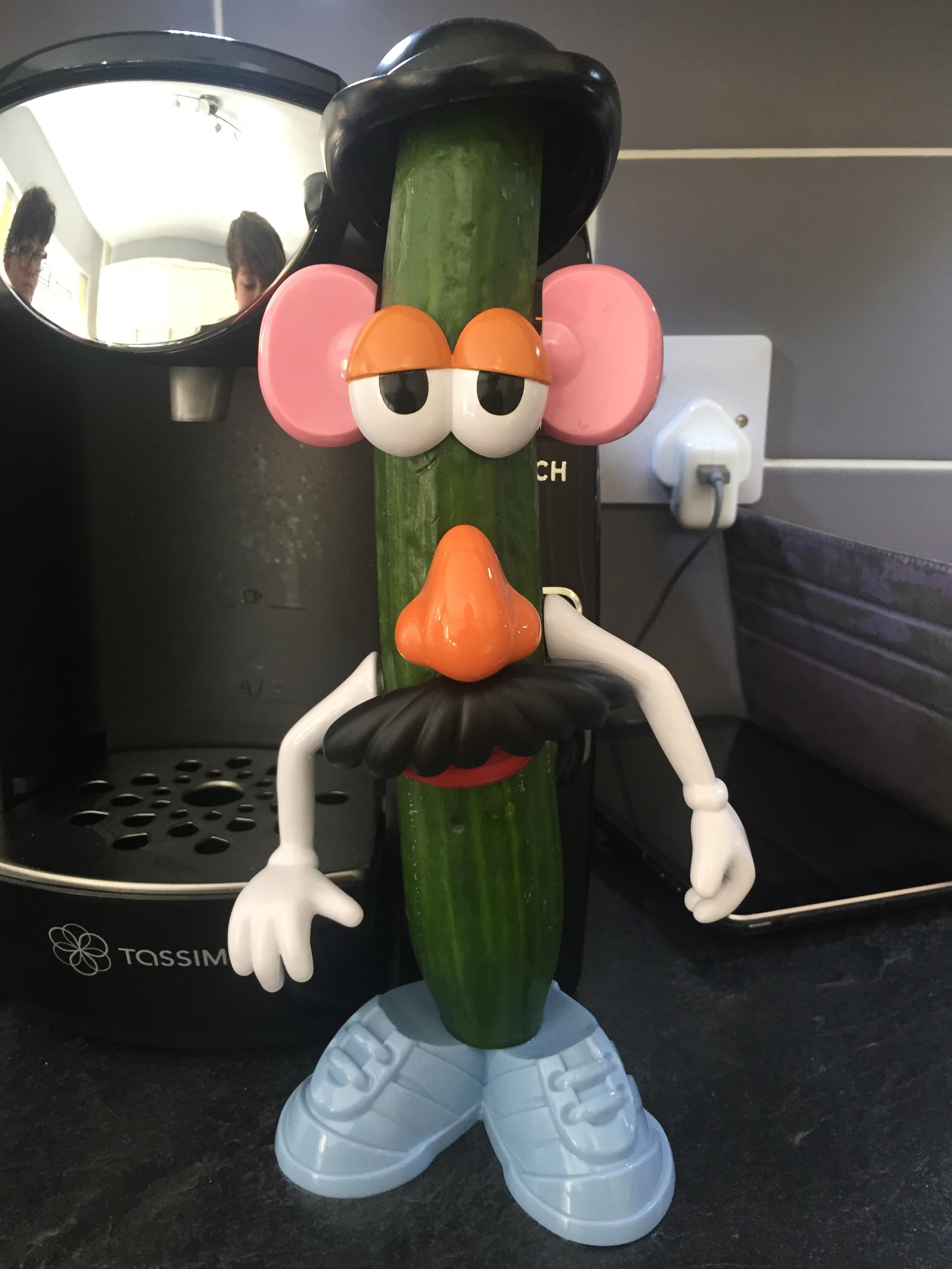 Mr Cucumber Head | Scrolller