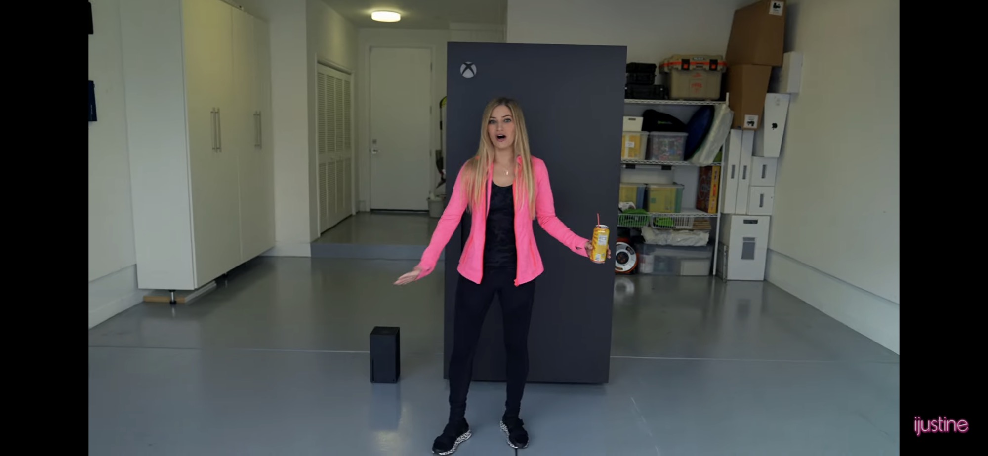 MS just sent iJustine a functioning Series X refrigerator | Scrolller