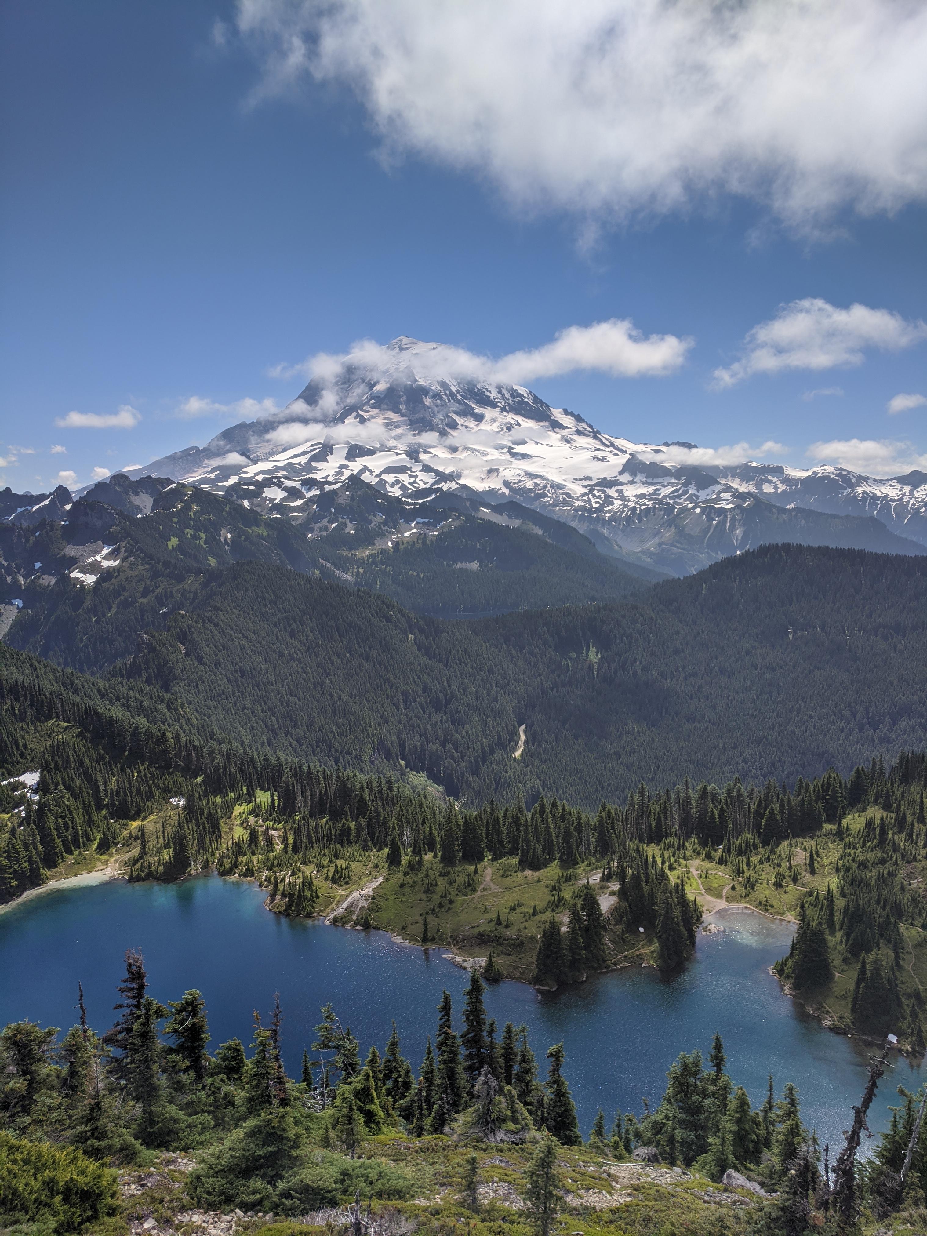 Mt. Rainier and Eunice Lake | Scrolller