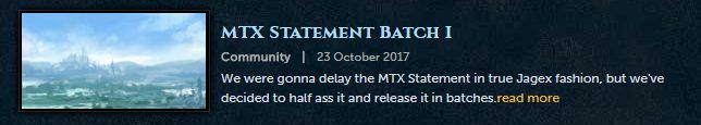 MTX Statement Batch 1 | Scrolller