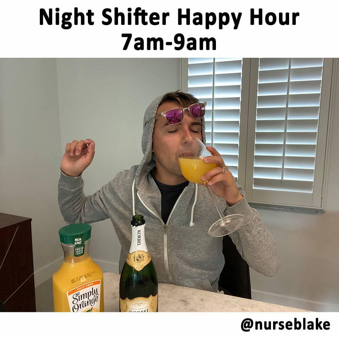 Much needed after a tough shift | Scrolller