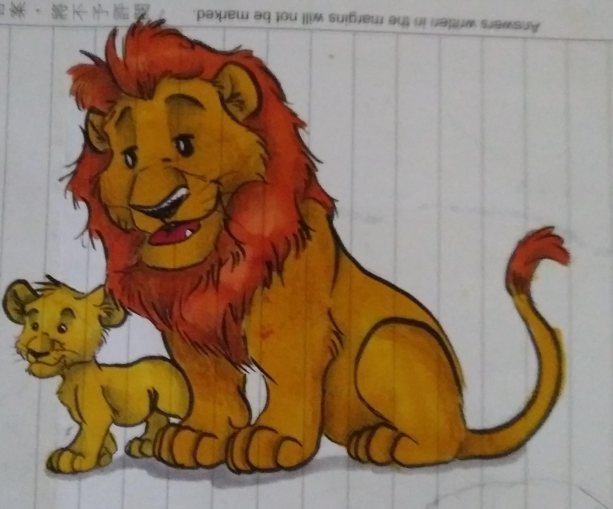 Mufasa and Simba | Scrolller