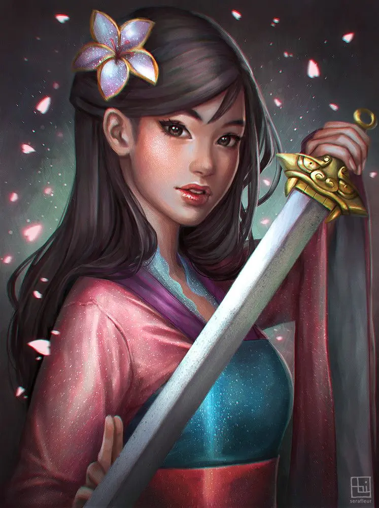 Mulan By Abigail Diaz Scrolller