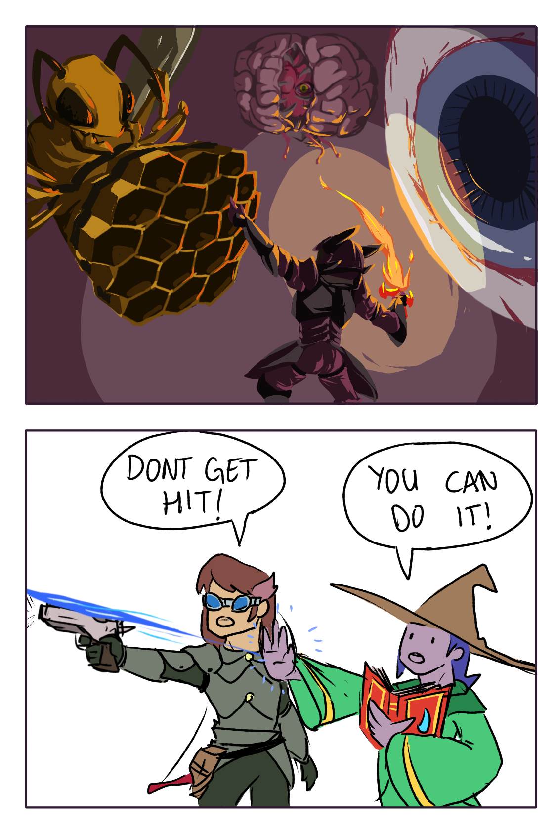 Multiplayer boss fights in a nutshell | Scrolller