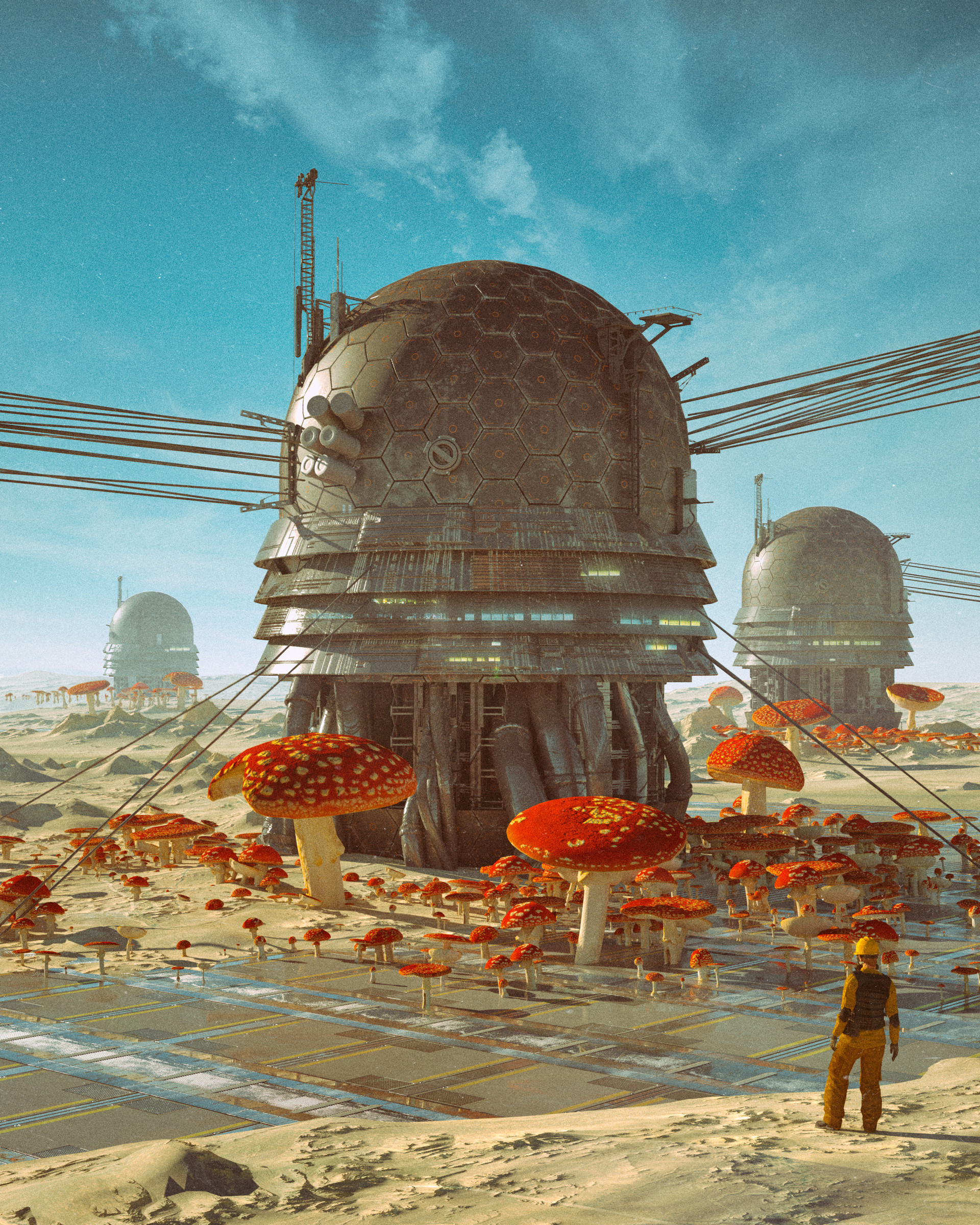 Mushroom Generator by Mike Winkelmann (beeple) | Scrolller