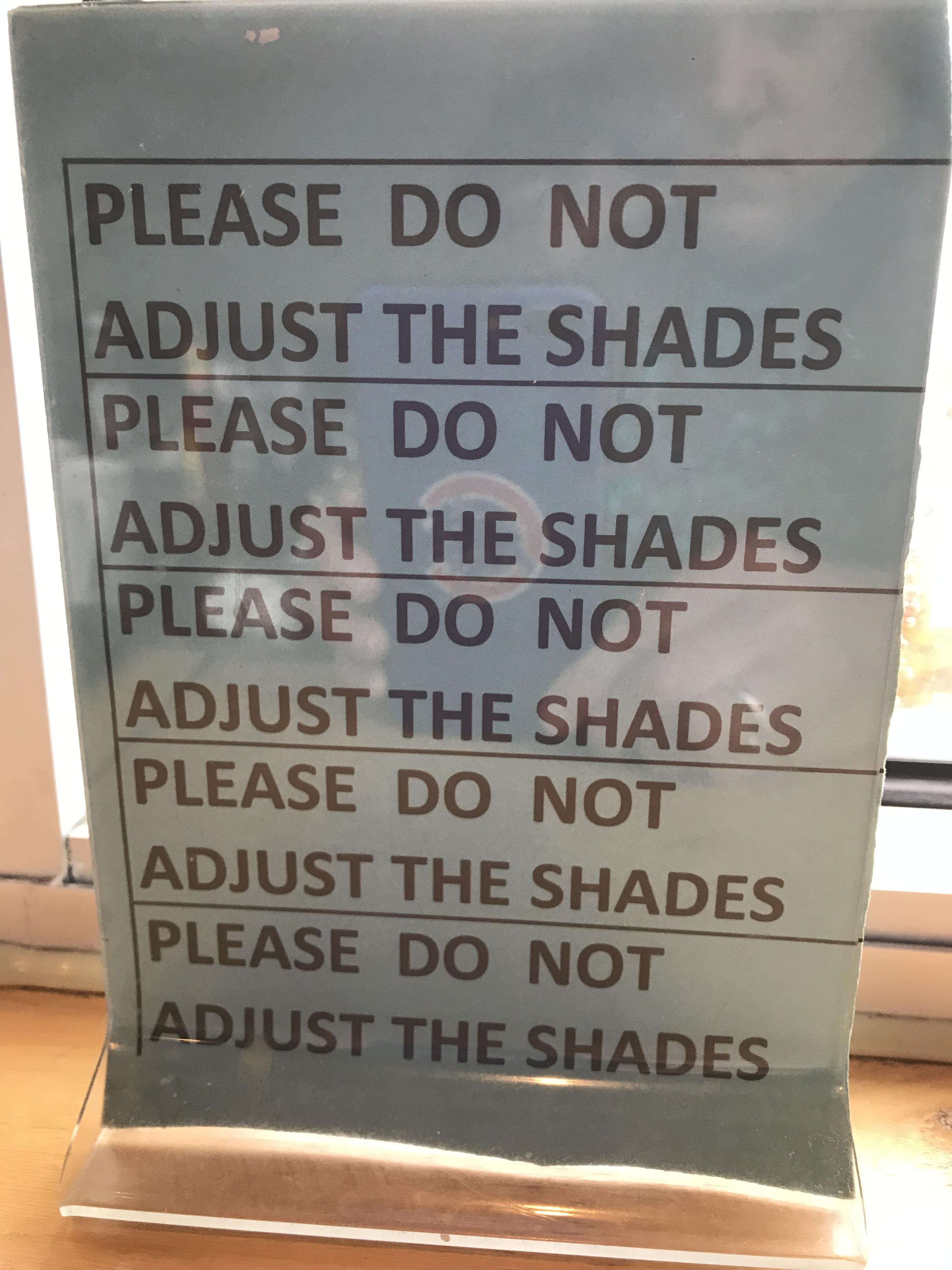 Must. Adjust. Shades.... | Scrolller