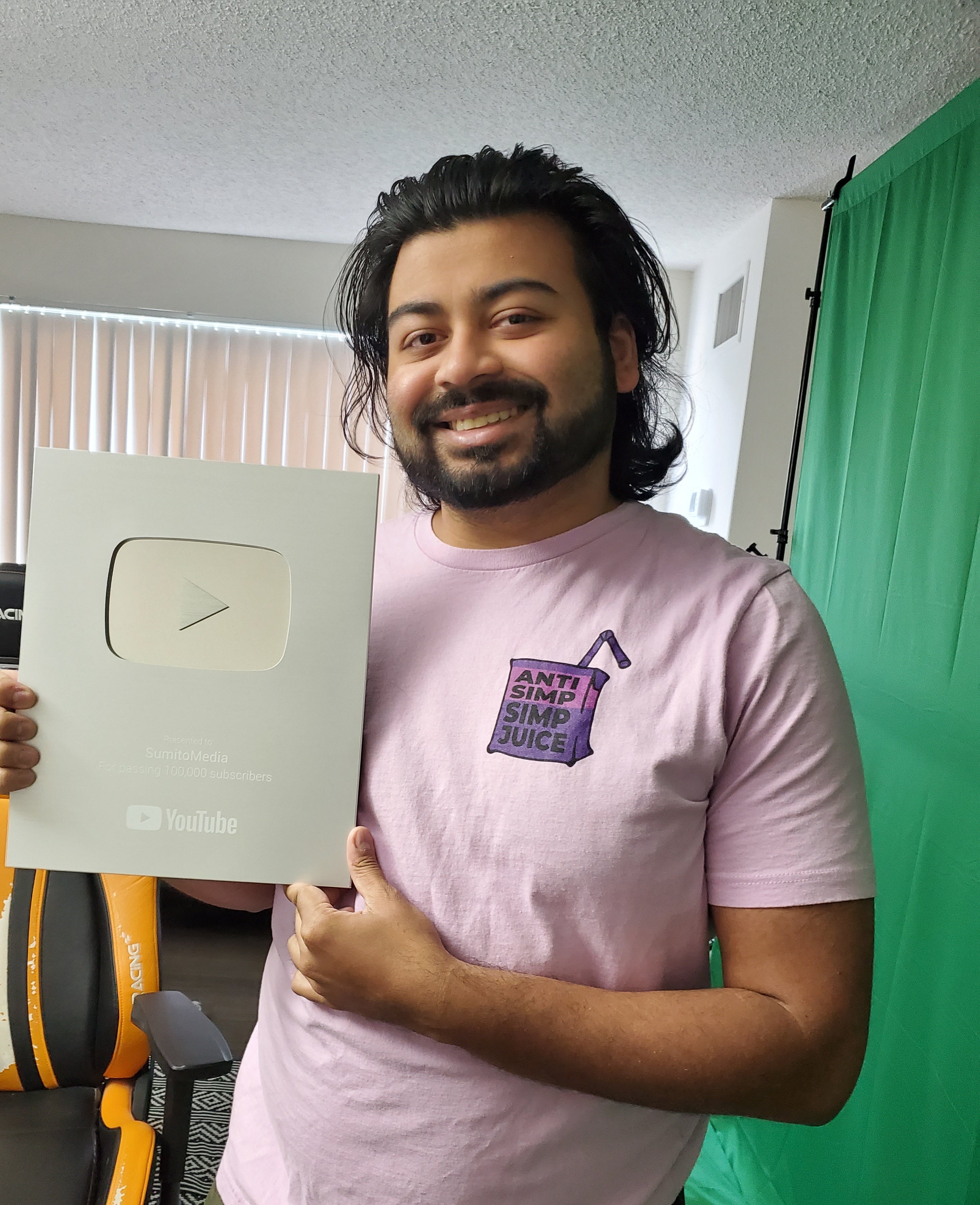 Muta got his first silver play button! | Scrolller