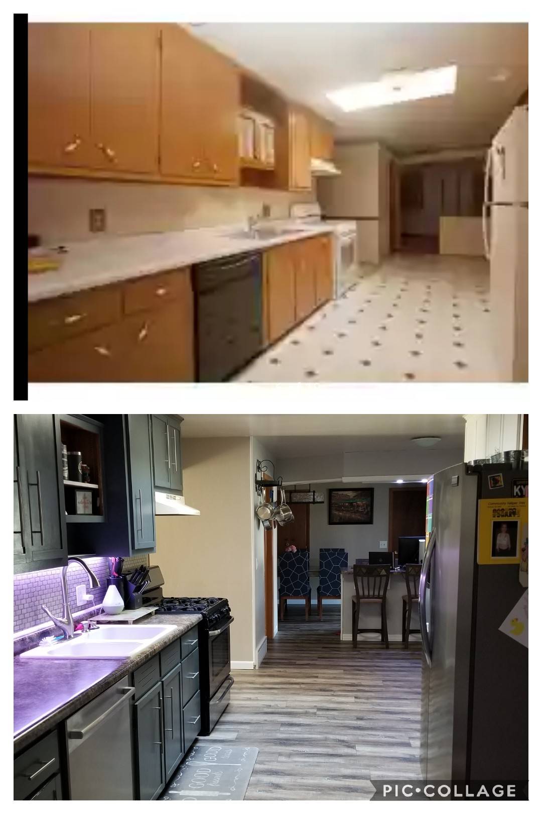 My $1,500 kitchen remodel, before and after | Scrolller