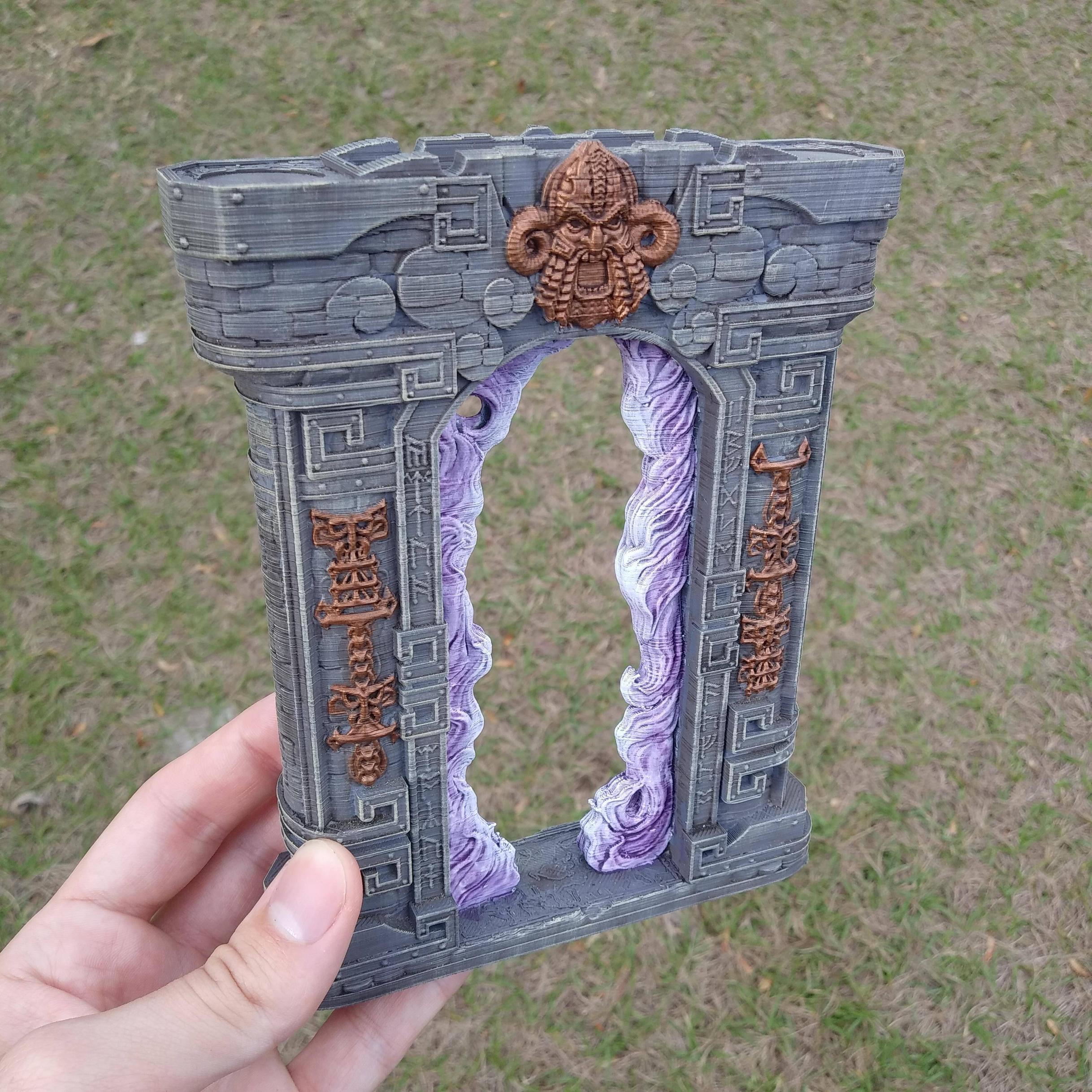 My 3D printed portal to the Charnel Plains | Scrolller
