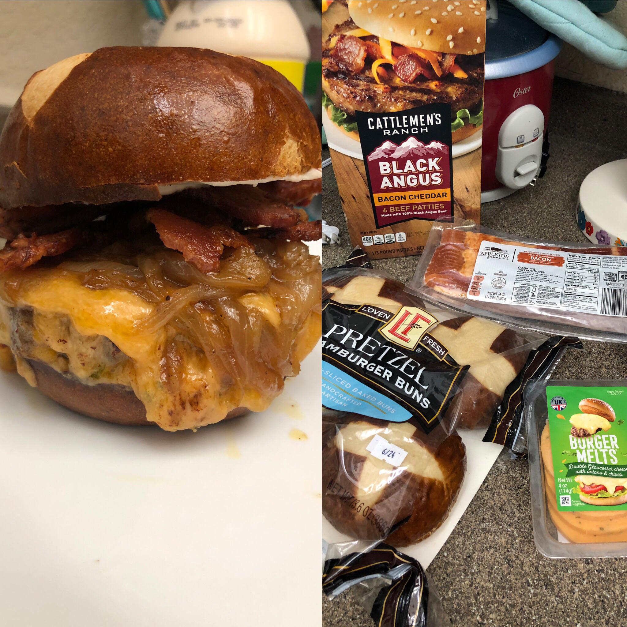My Aldi burger I made last night | Scrolller