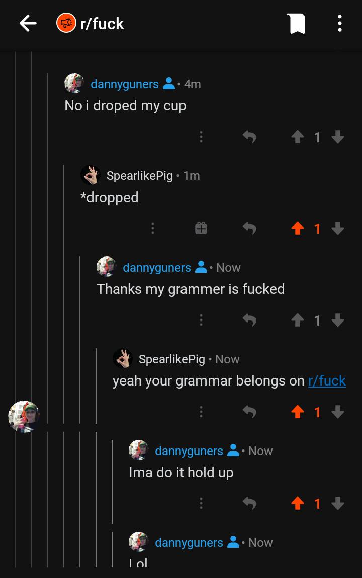 My ass cheeks grammar | Scrolller