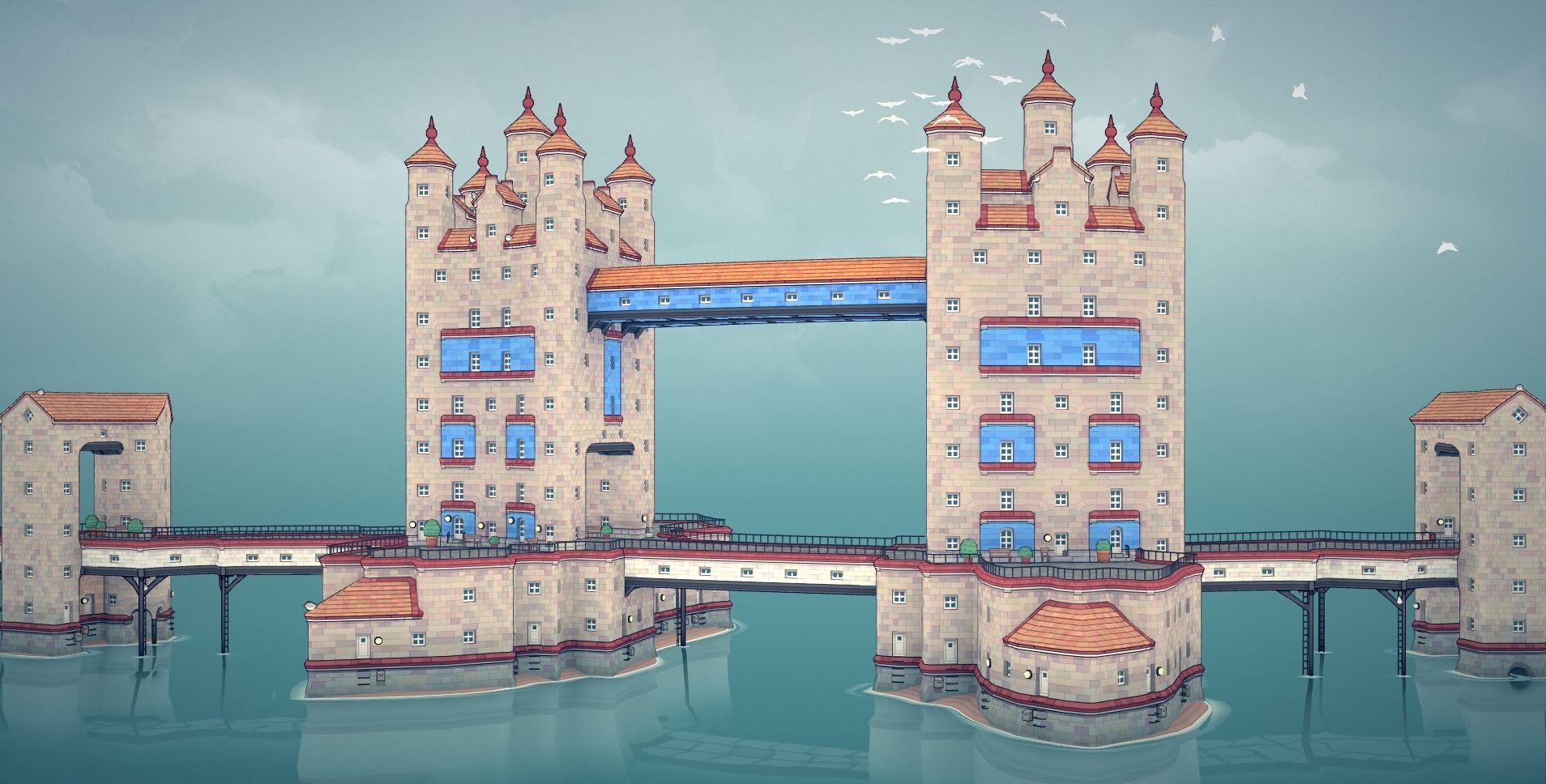 My attempt at making Tower bridge | Scrolller