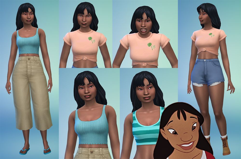 My attempt at Nani from Lilo & Stitch 🐚 | Scrolller